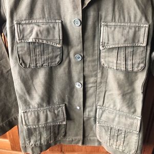 Jackets & Coats | Vintage Army Green Jacket | Poshmark